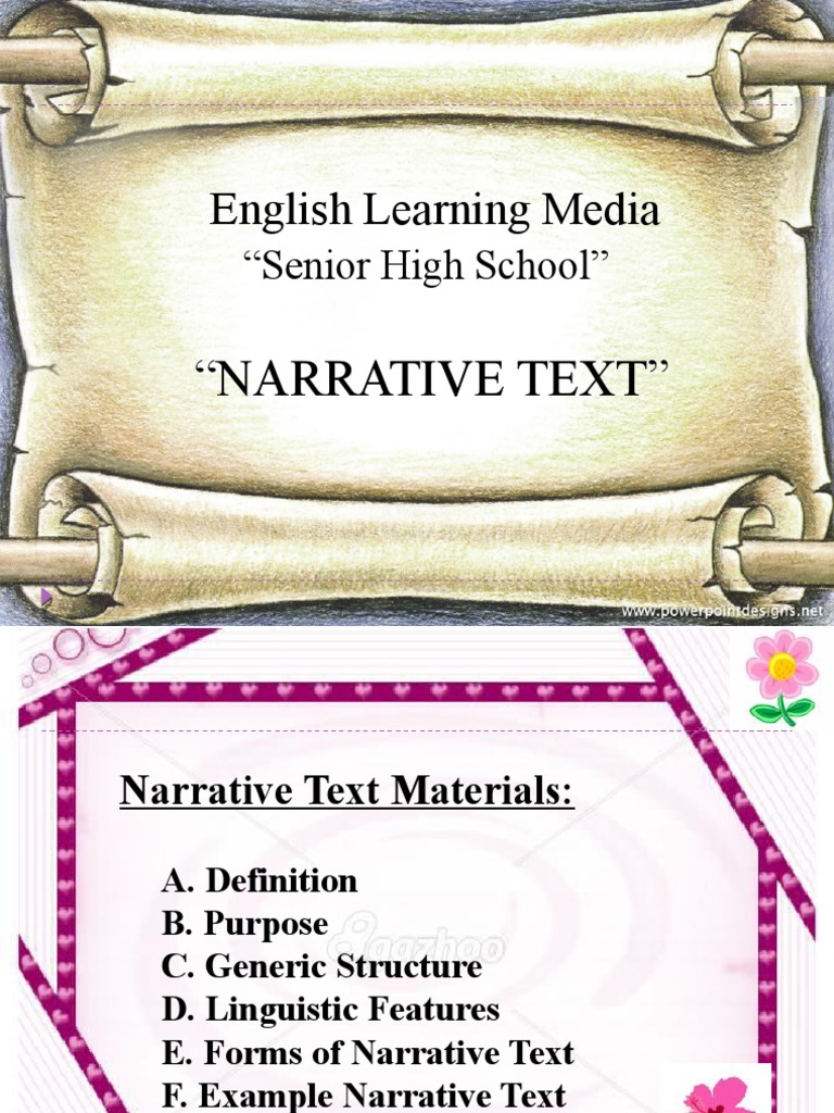 Understanding Narrative Texts in English | PDF | Legends | Narrative