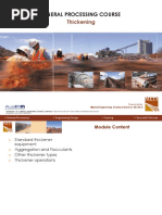 Thickener Designand Control | PDF