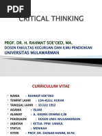 Critical Thinking - A Concise Guide | PDF