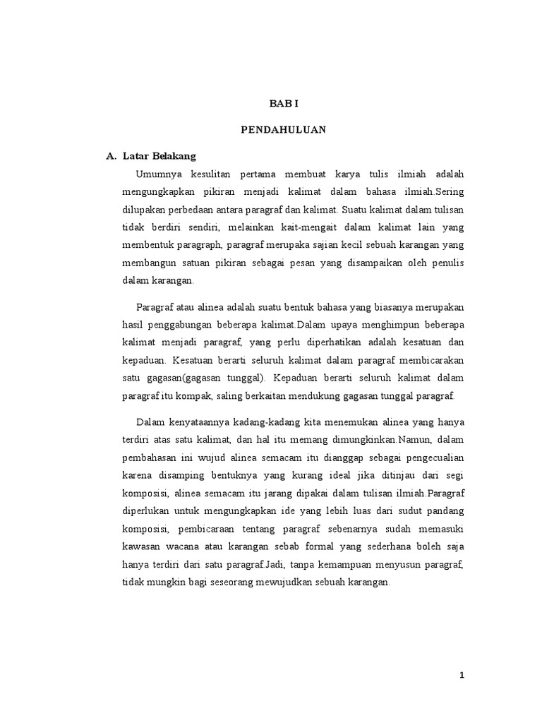 5.paragraf Indonesia | PDF