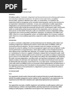 ISO 9001:2015 Internal Audit Criteria Guide | PDF | Audit | Iso 9000