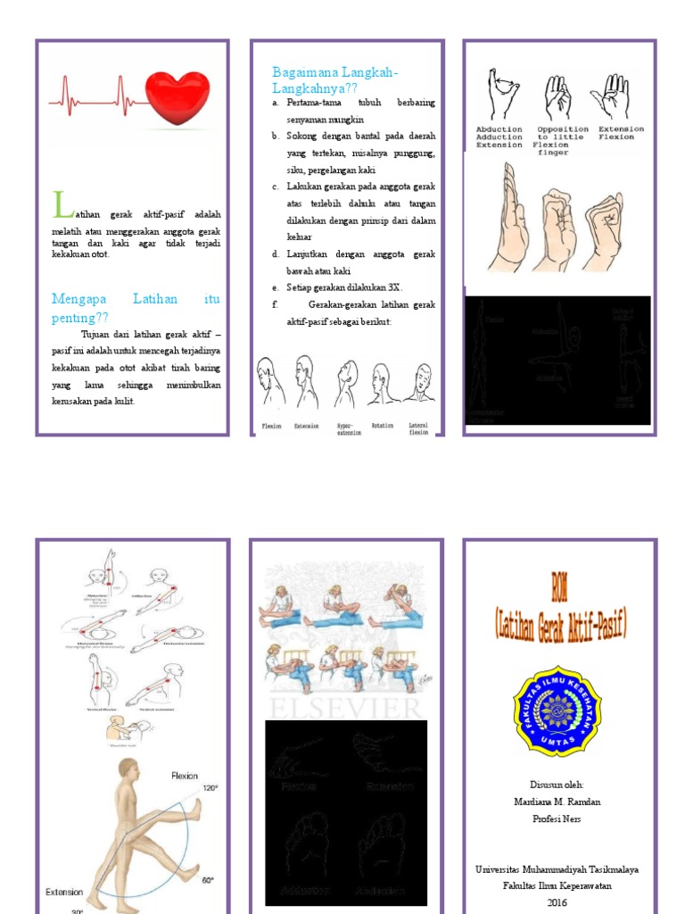LANGKAH-LANGKAH LATIHAN GERAK AKTIF-PASIF DAN MANFAATNYA | PDF