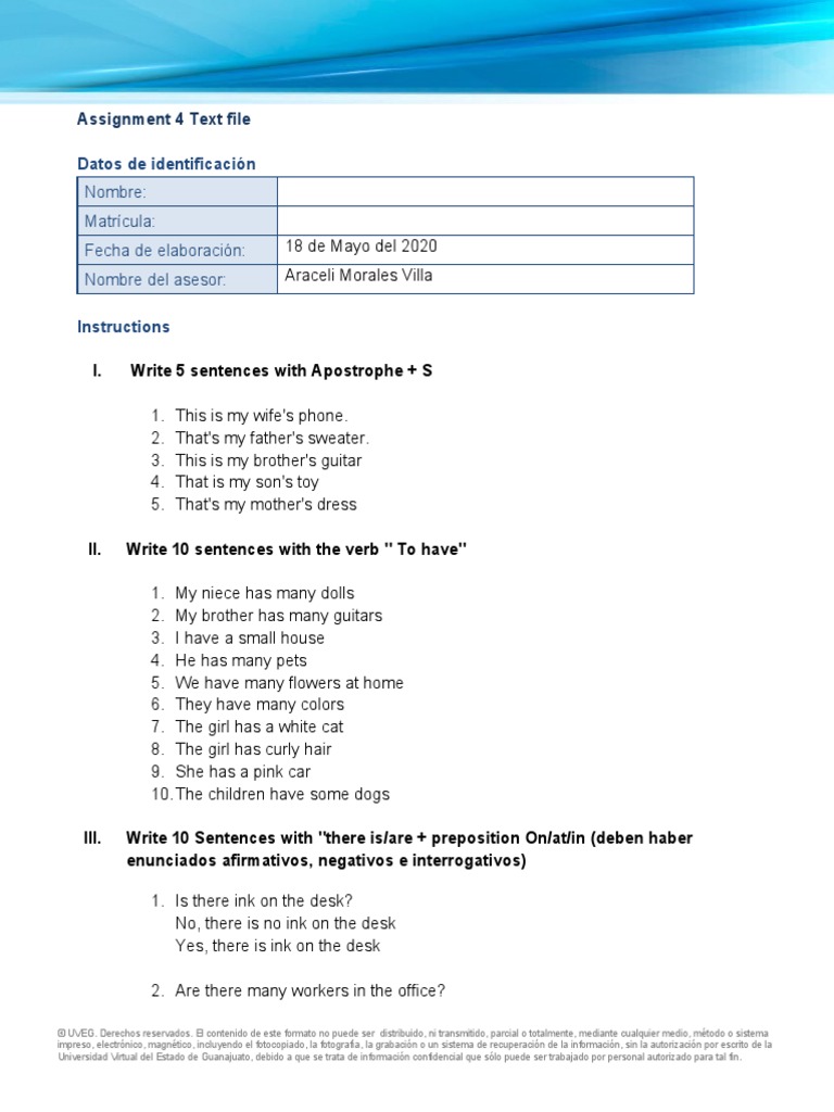 Assignment 4 Text File | PDF