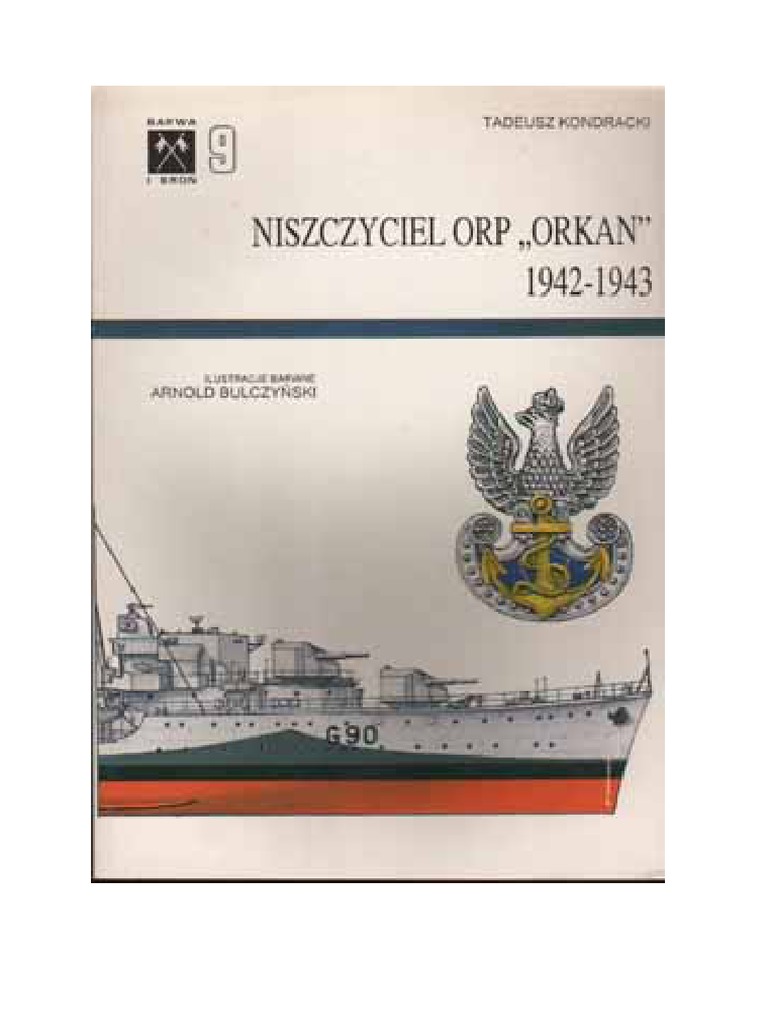 BiB-09 Niszczyciel ORP Orkan | PDF