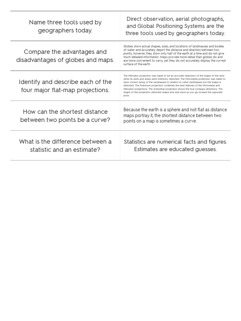 Chapter 1 - Section 4 Review | PDF | Social Science | Teaching Methods ...