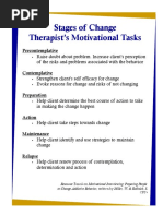 Stages of Change in Motivational Interviewing | PDF | Emotions ...