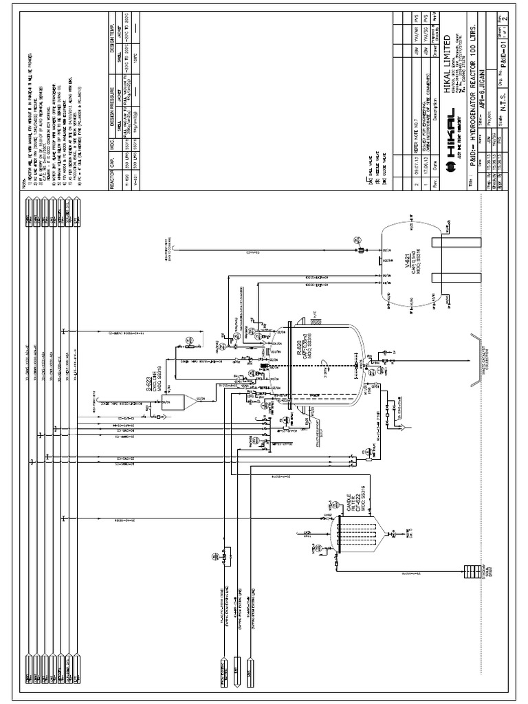 Hydrogenator P&ID | PDF
