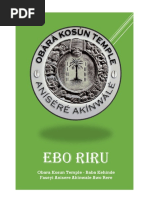 Ifá Initiation | PDF | Rituals | Religion And Belief