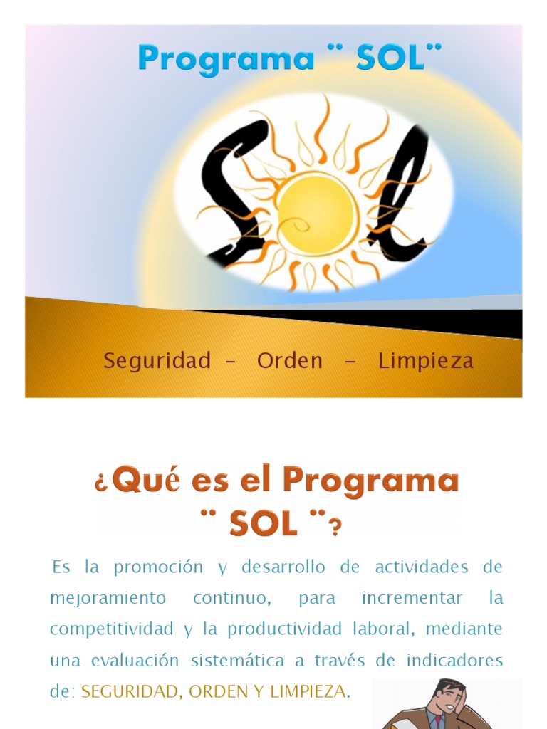 Programa SOL | PDF | Evaluación | Business
