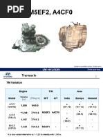 A6LF1, A6LF2, A6LF3 - Transmissions | PDF | Automatic Transmission | Automotive Technologies
