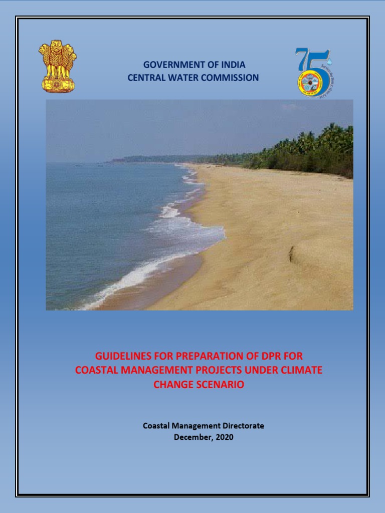 Guidelines for Preparing Detailed Project Reports for Coastal ...