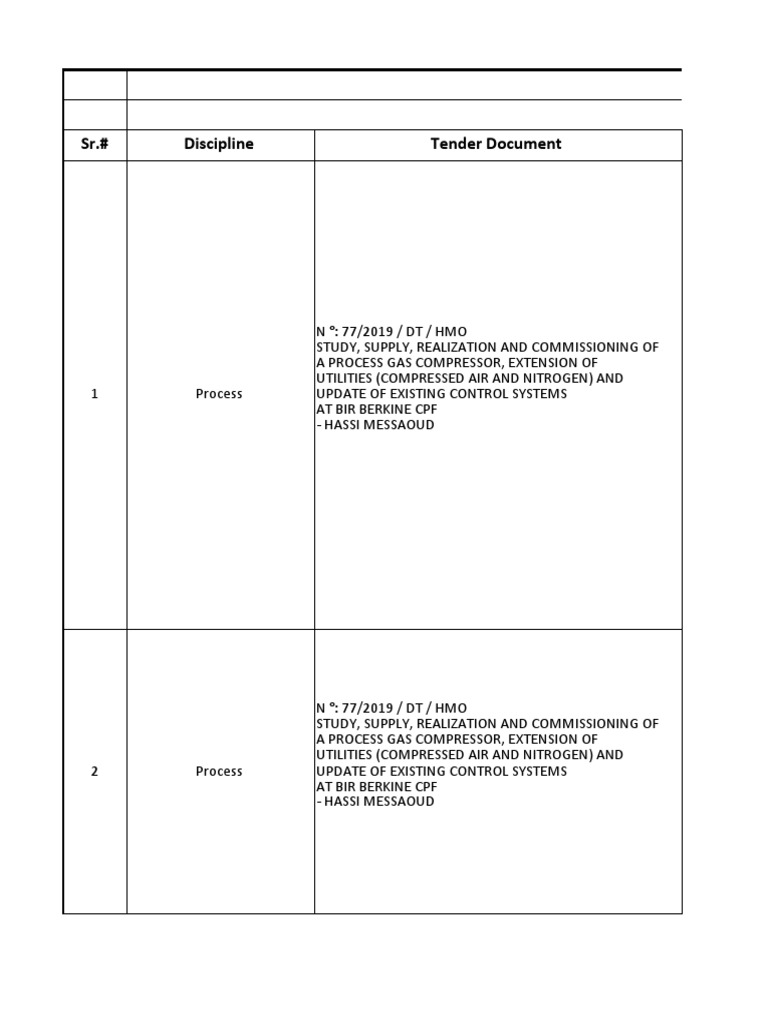 Bir Berkin CPF Upgradation - TDE's Clarifications | PDF | Pump | Chemical Process Engineering