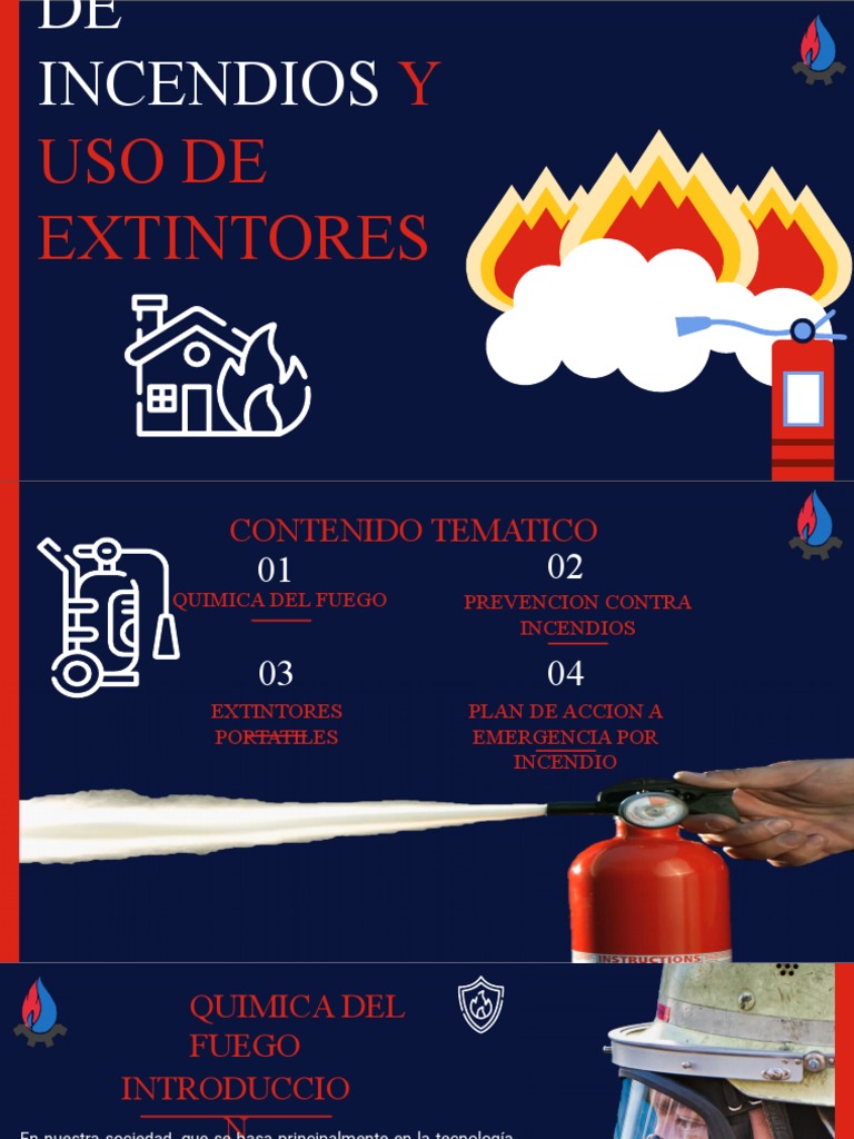 Webinar Prevencion y Uso de Extintores | PDF | Combustibles | Incendios