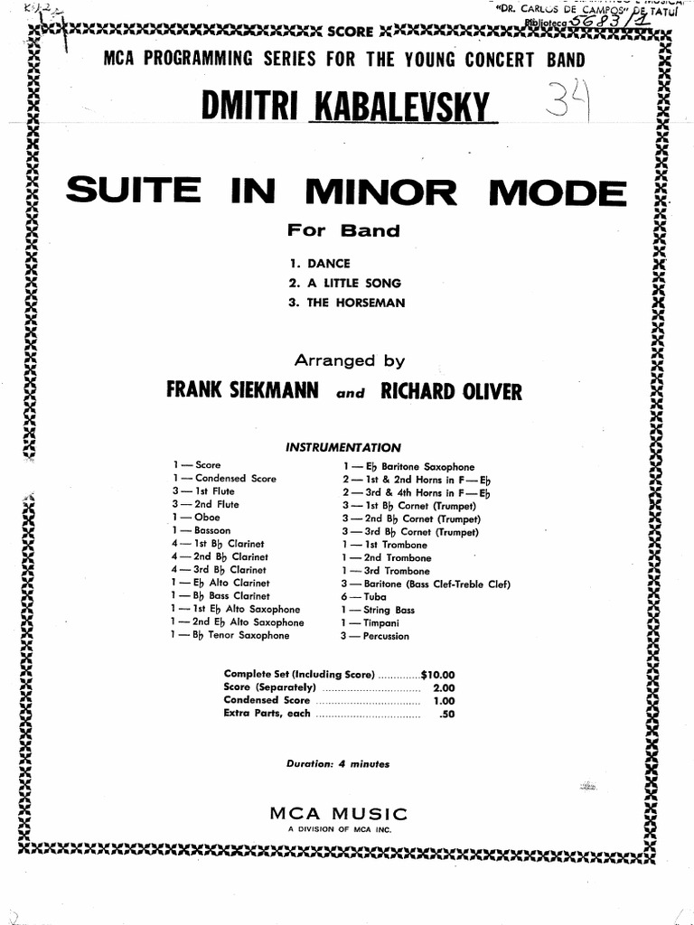 Suite-Score 20100618103645 | PDF