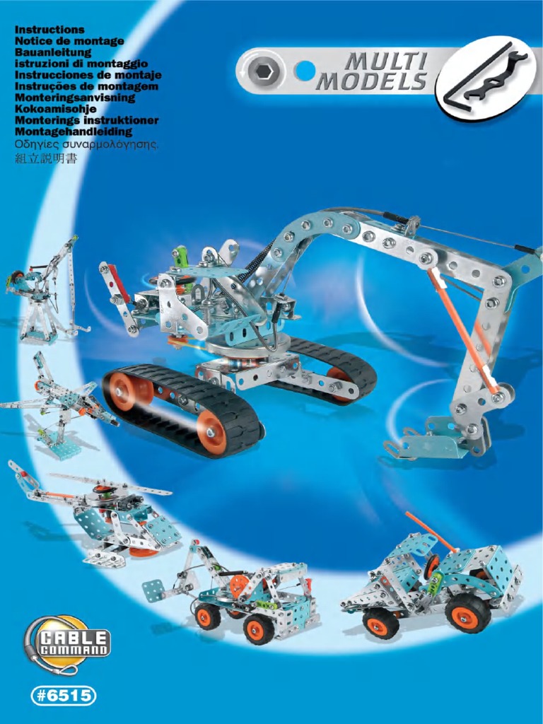 Meccano Multi Models - 15 Model Set (836515) | PDF