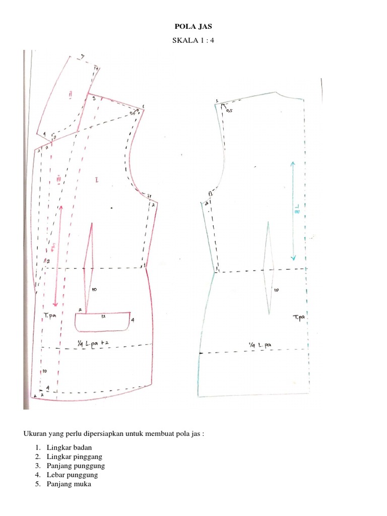 Pola Jas | PDF | Seni & Disiplin Bahasa | Kesehatan Holistik