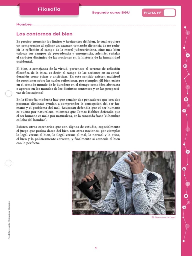 El Bien y el Mal en Filosofía BGU | PDF | Mal | Metafísica