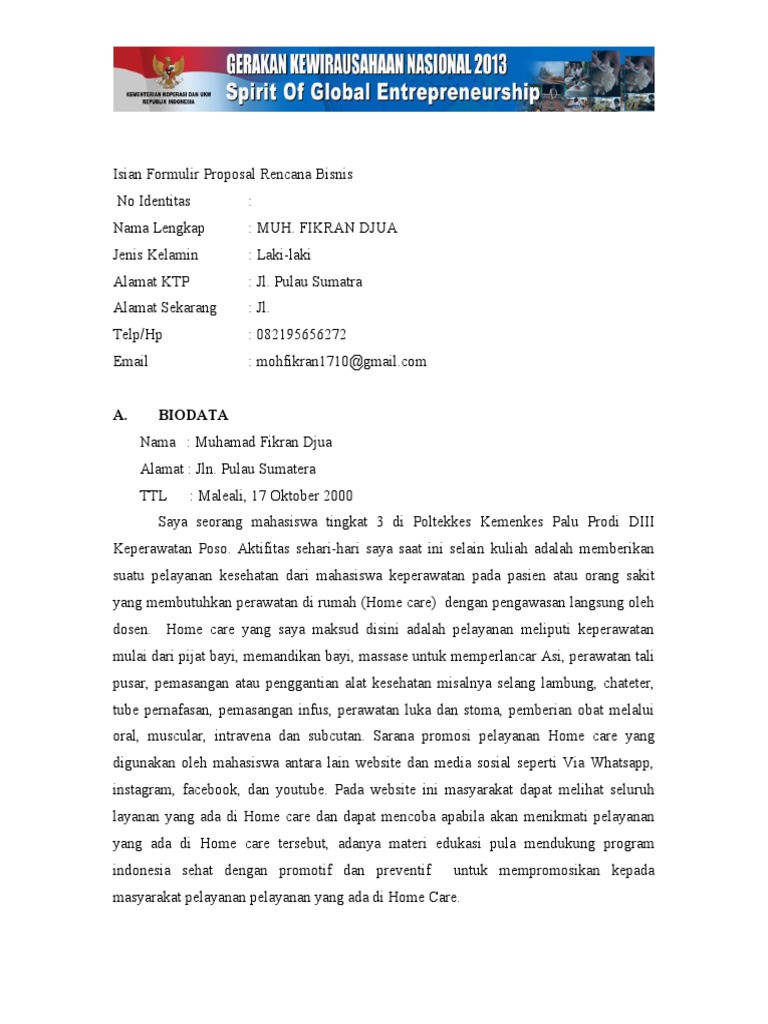 Proposal Home Care | PDF