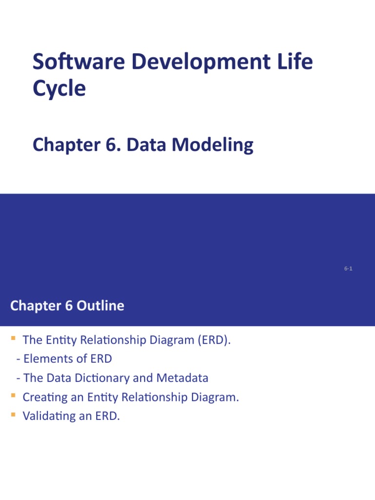 Chapter 6. Data Modeling | Download Free PDF | Data Model | Conceptual ...