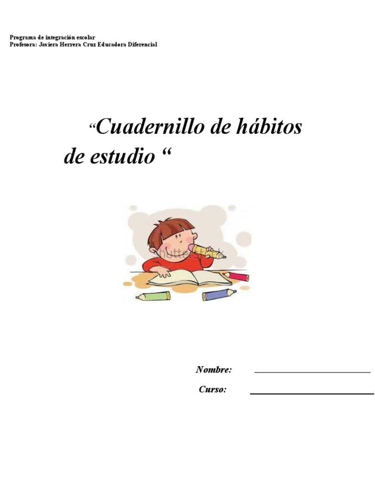 Hábitos de Estudio para Alumnos | PDF | Helado | Naturaleza