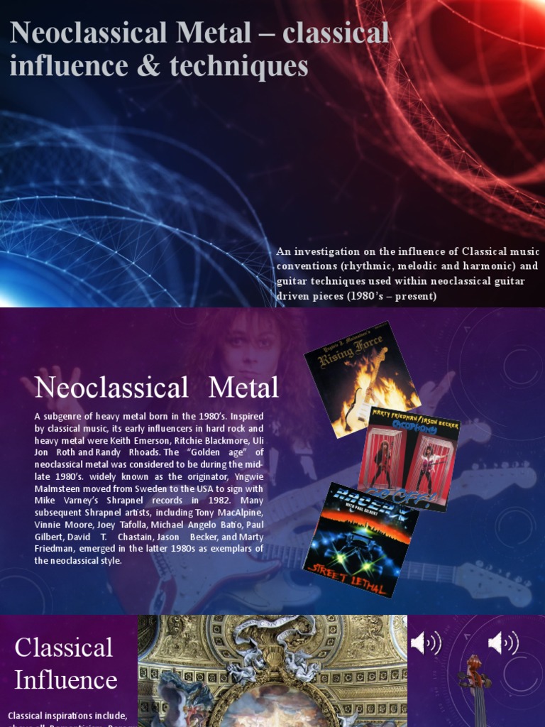 Neoclassical Metal - Classical Influence & Techniques | PDF | Music ...