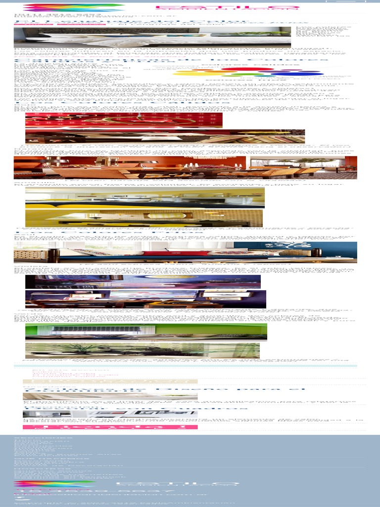 El Lenguaje Del Color, Los Colores Cálidos y Colores Fríos ...