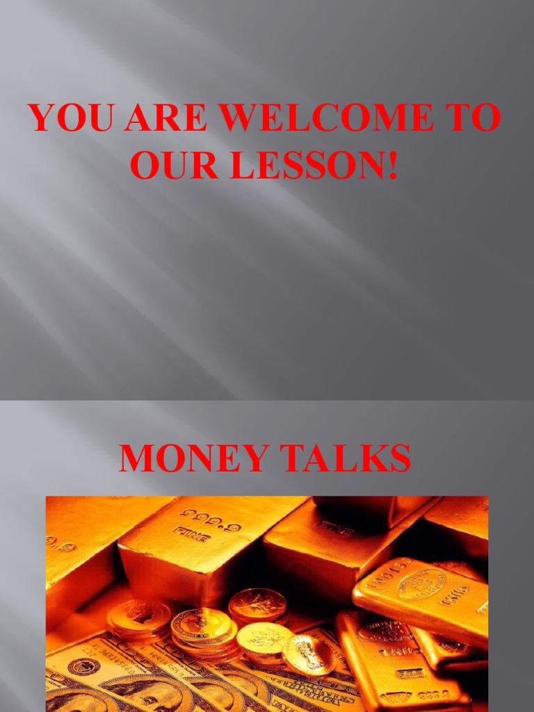 Money Matters Lesson Teaches Key Financial Concepts | PDF | Money | Banking