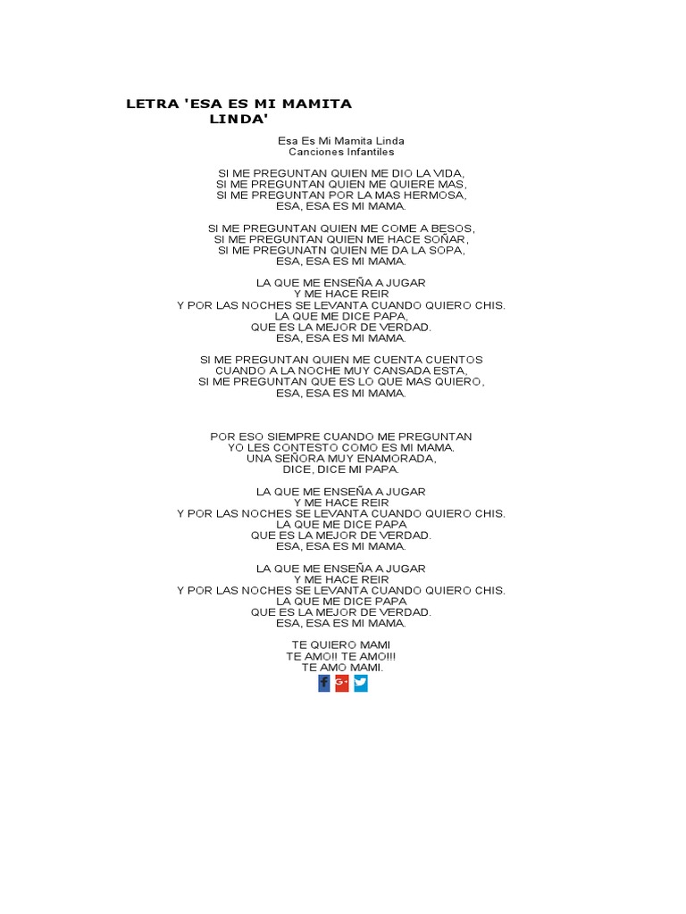 Esa Es Mi Mama Pdf