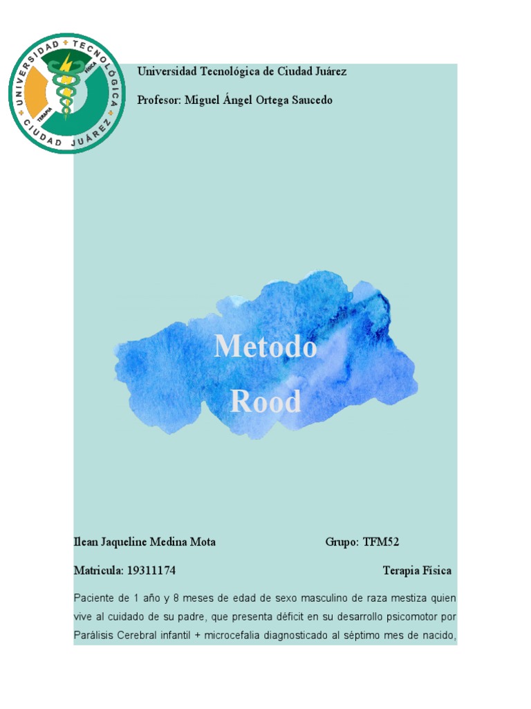 Caso Clinico Metodo Rood | PDF