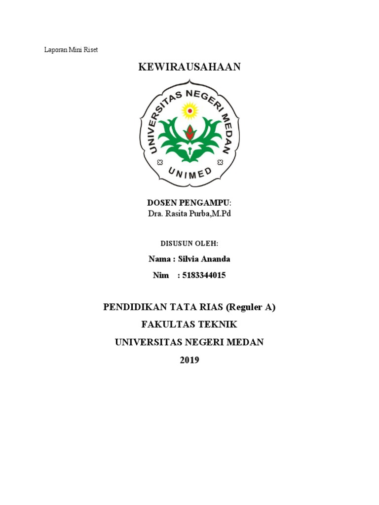 Laporan Mini Riset Kwu | PDF