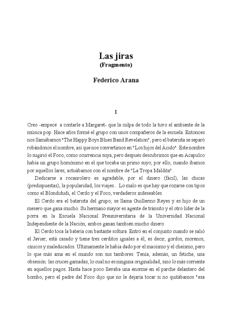 Las Jiras | PDF | Entretenimiento (general)