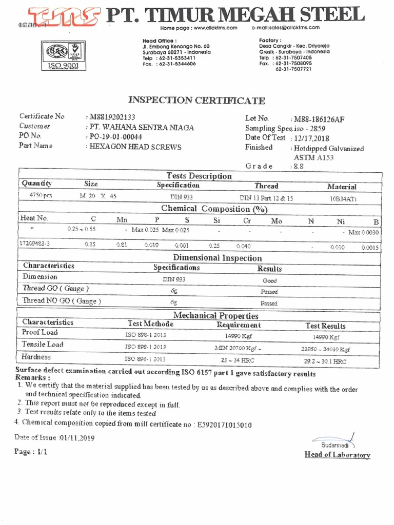 MTC Bolt & Nut Washer Absorber Pump Maintenance | PDF