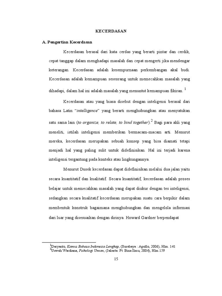 Kecerdasan Psi Pend | PDF | Sains & Matematika