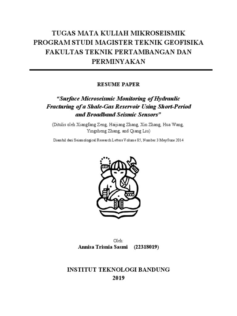 Surface Microseismic Monitoring of Hydraulic | PDF