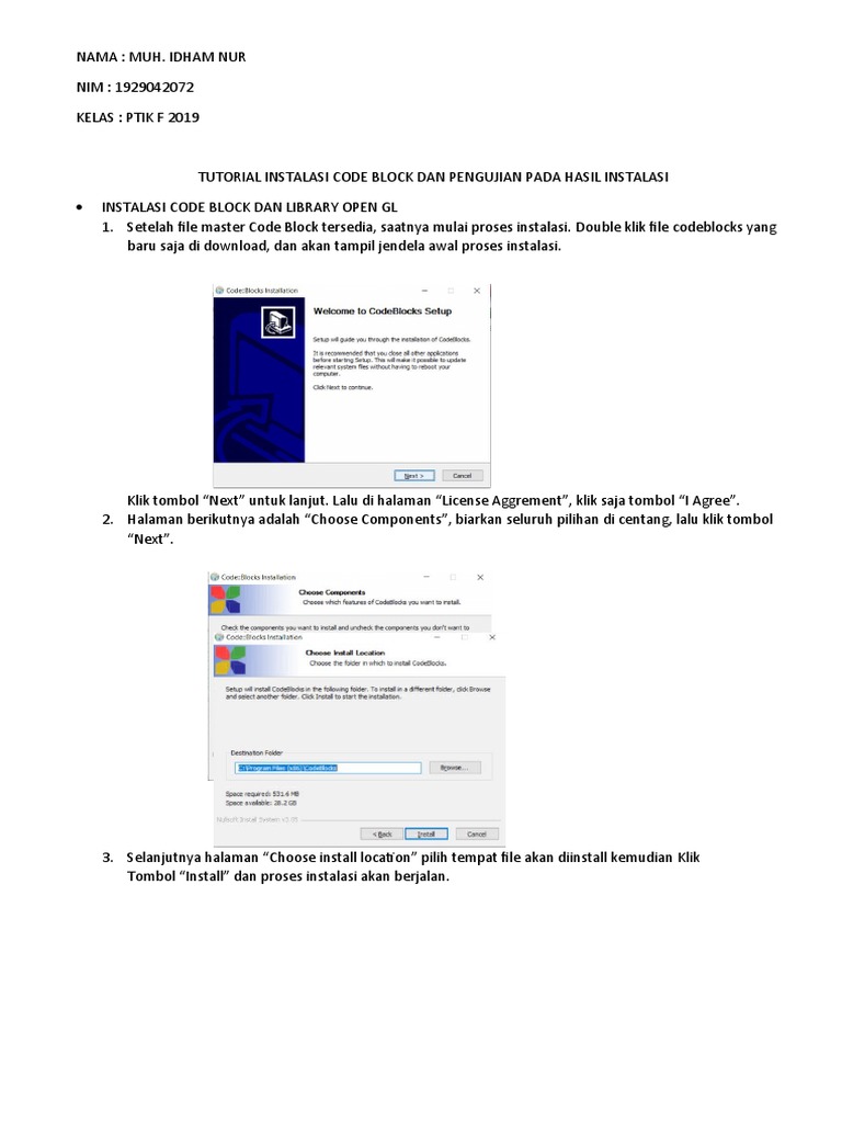 Instalasi Code Blocks | PDF Instalasi Code Blocks | PDF