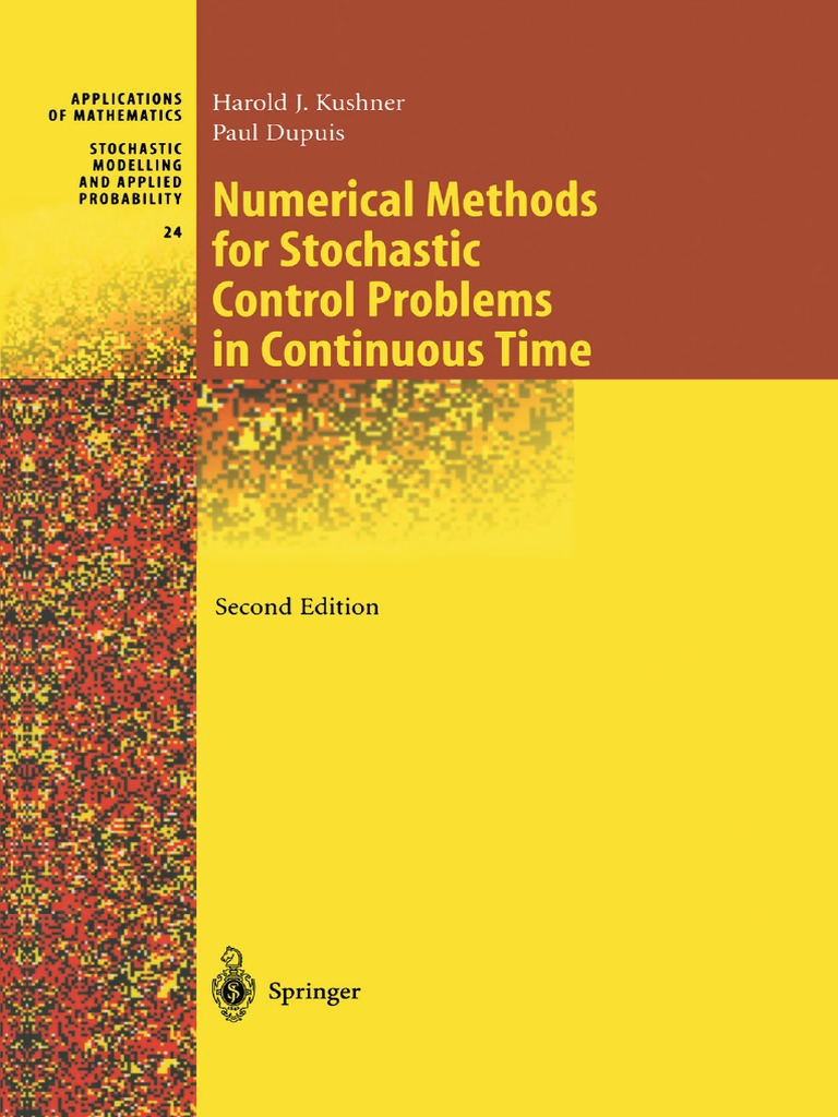 Numerical Methods For Stochastic Control Problems In Continuous Time Pdfdrive Pdf