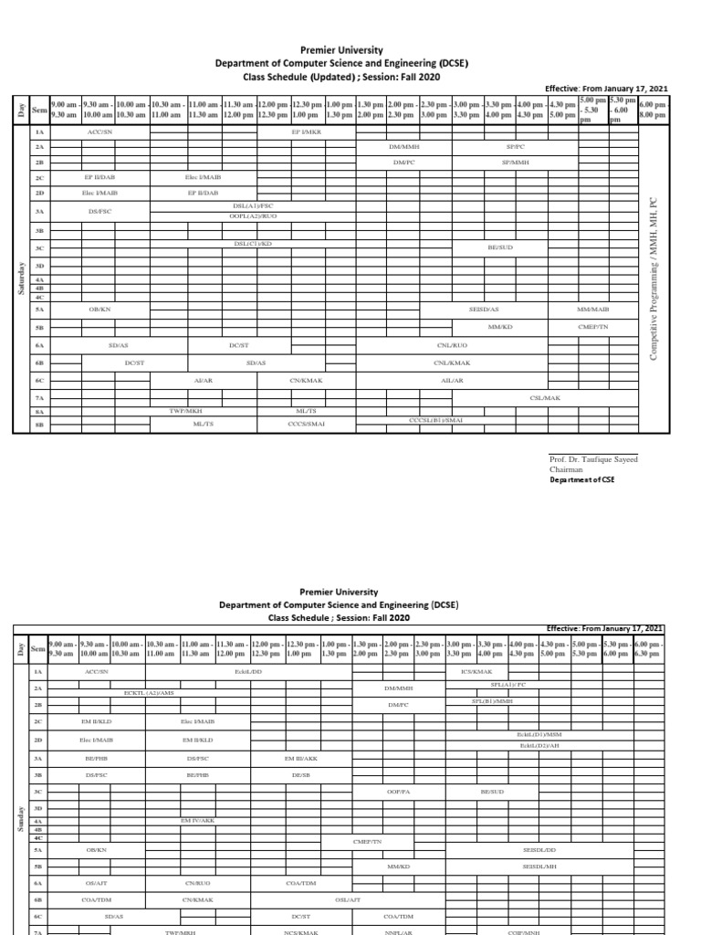 Premier University Department of Computer Science and Engineering (DCSE ...