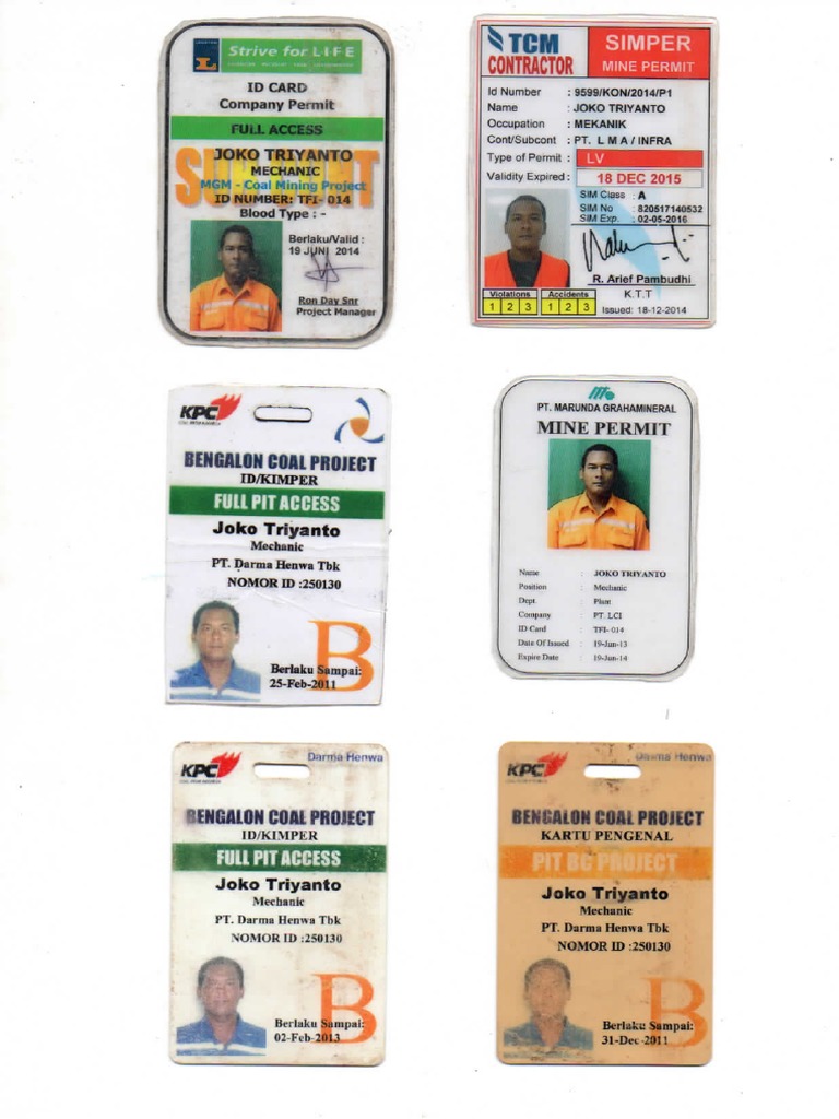 Ijazah, Sim KTP, Sertifikat Joko | PDF