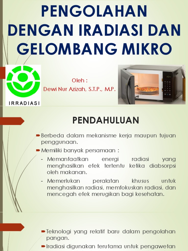 Iradiasi 2021 | PDF | Kesehatan Holistik | Sains & Matematika