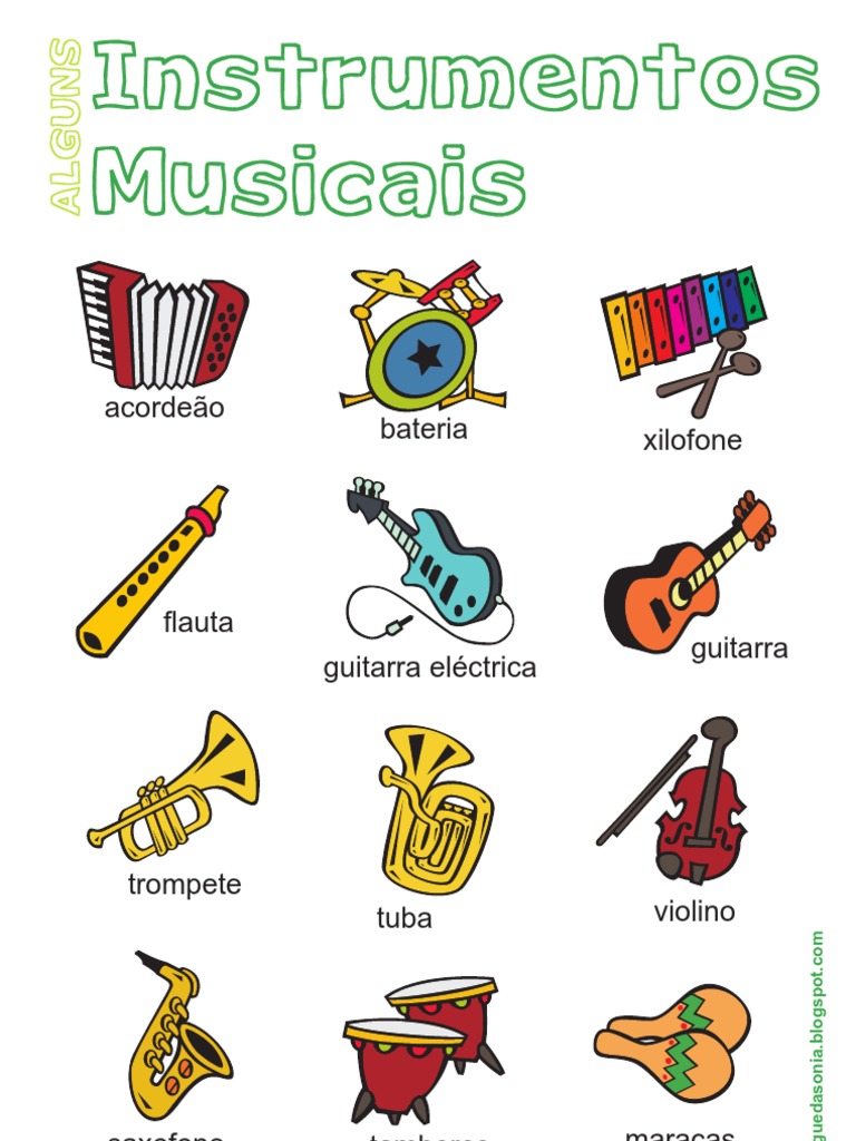 Lista de Instrumentos Musicais | PDF