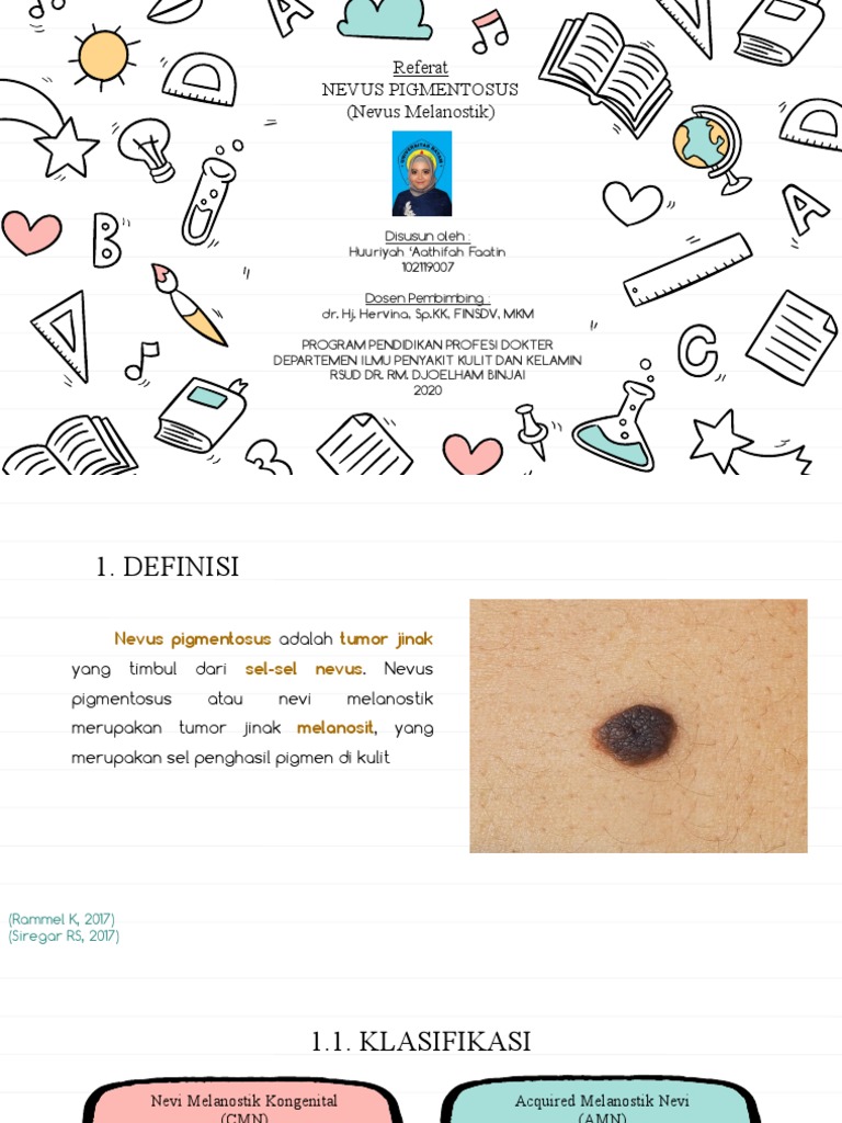 DD Posttest Kulit-Nevus Pigmentosus (Nevus Melanostik) | PDF