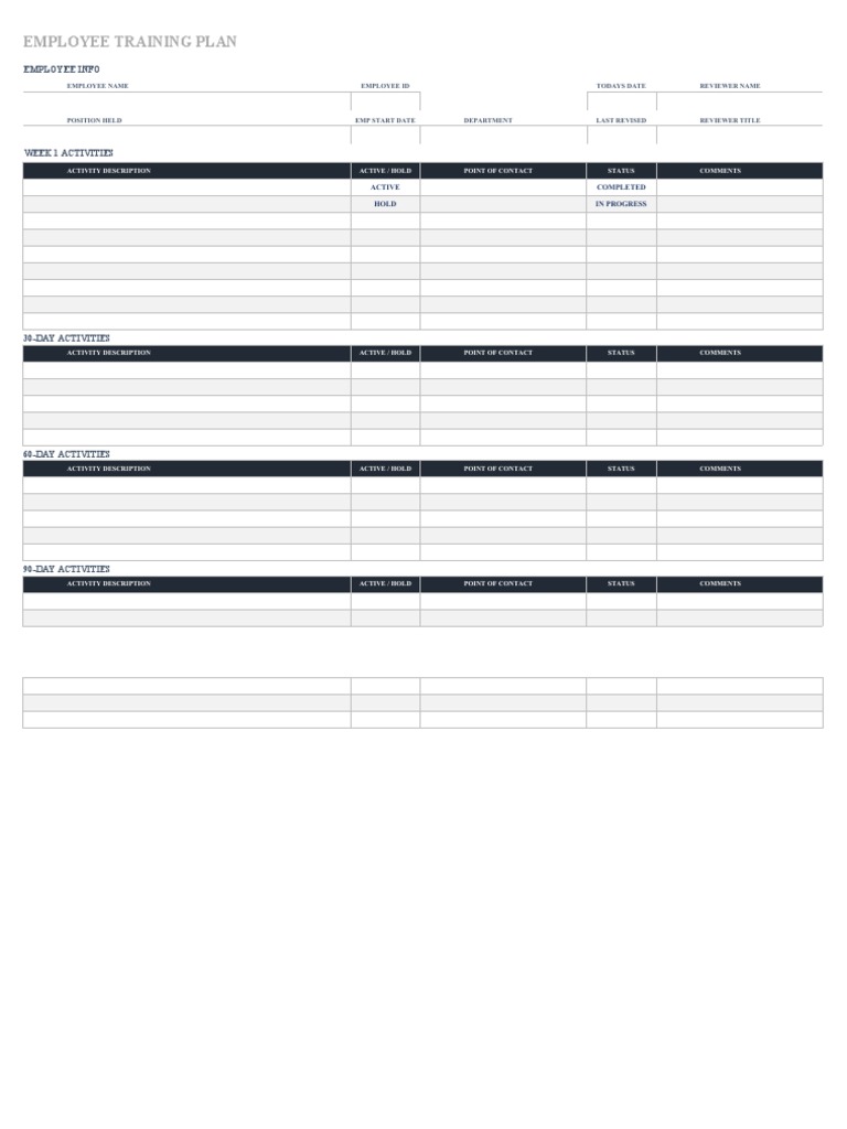 Template Jadwal Pelatihan | PDF | Career & Growth