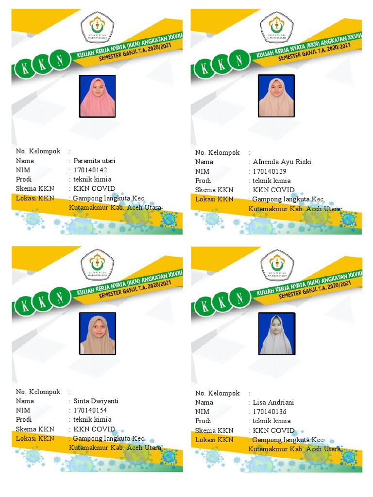 Badge KKN Unimal | PDF