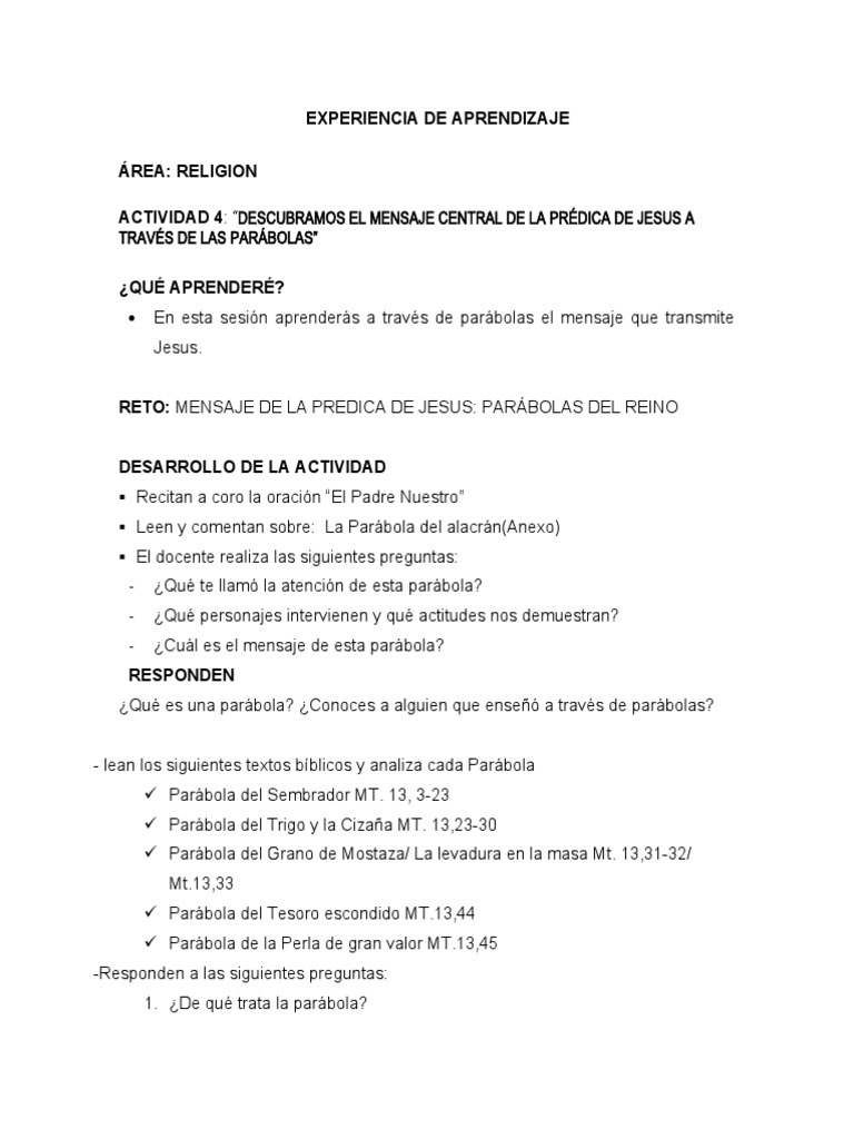 Ficha Religion | PDF