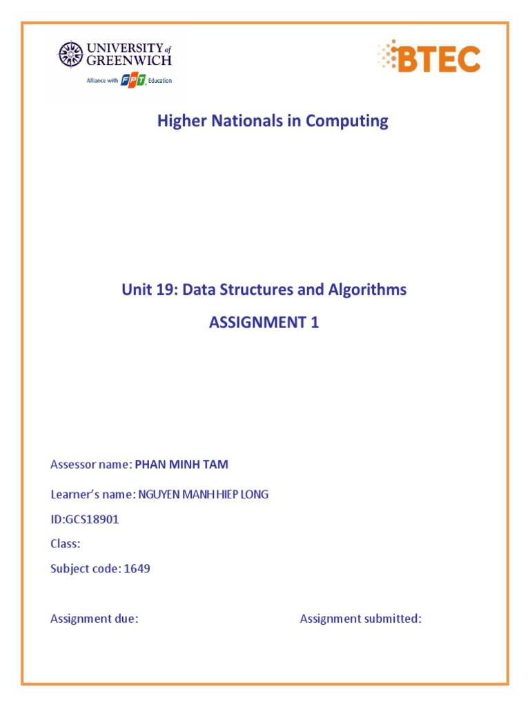 Computing: Data Structures & Algorithms | PDF | Pointer (Computer Programming) | Applied Mathematics