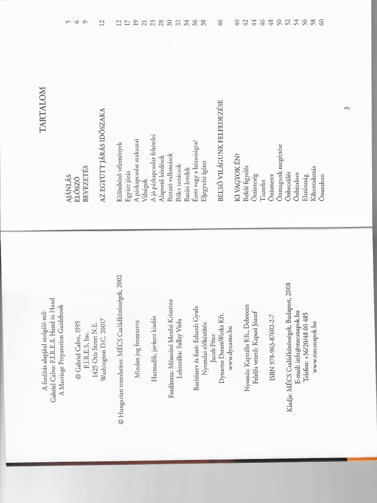 Gabriel Calvo - Kéz A Kézben 1. Fejezet | PDF