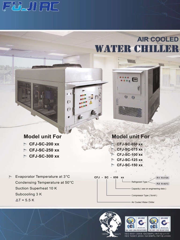 FUJI AC Brosur Mini Chiller | PDF