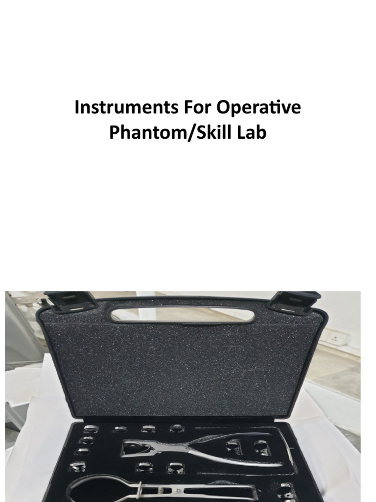Phantom Lab Instruments | PDF