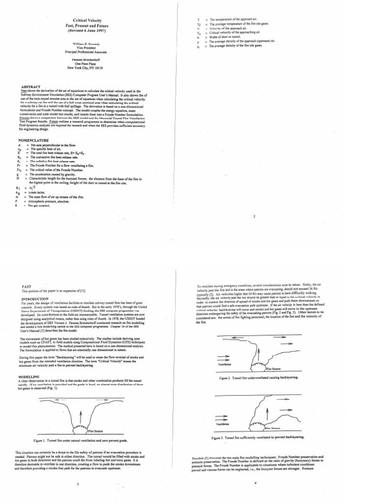 Critical Velocity - Past, Present and Future (Rev) | PDF