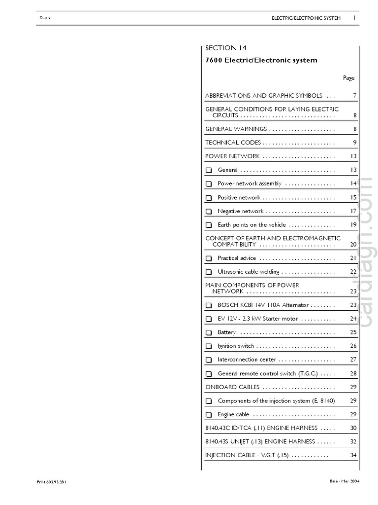 14+ +electric Electronic+System | PDF | Relay | Electrical Connector